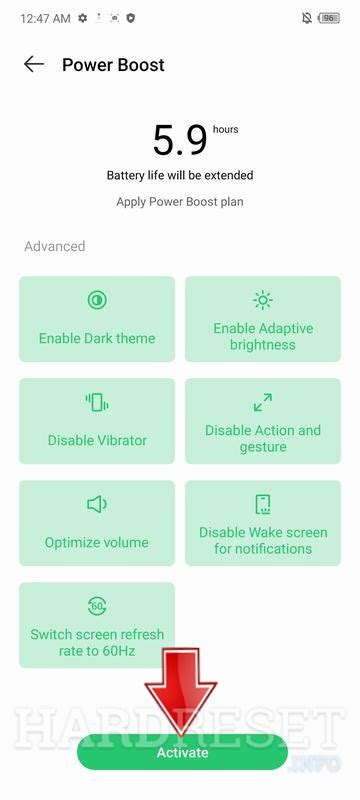 How To Turn On And Turn Off Power Saving Mode On INFINIX Zero Ultra