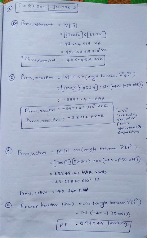 Solved Need Help Solving All Values Course Hero