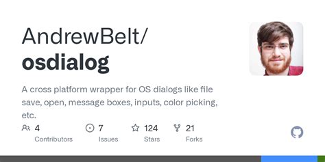 Github Andrewbeltosdialog A Cross Platform Wrapper For Os Dialogs Like File Save Open