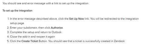 Microsoft Setting Up Zendesk For Microsoft Outlook Integration Zendesk Help