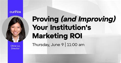 Webinar Alert Join Curinos Olivia Lui On Thursday June 9th For A Conversation On How To