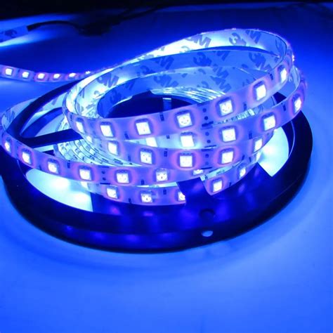 LED BLB 5050 LED Strip UV Purple 395nm 405nm 5M 300 SMD Flex Light 12V