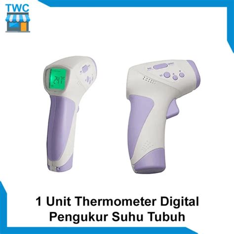 Digital Infrared Thermometer Termometer Thermo Gun Non Contact