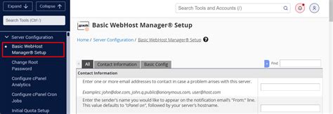 Cara Setting Email Notifikasi Di WHM Pada VPS CPanel