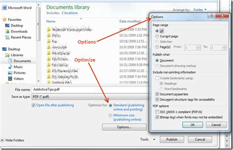 Convert Word Excel Powerpoint To Pdf Microsoft Office 2010