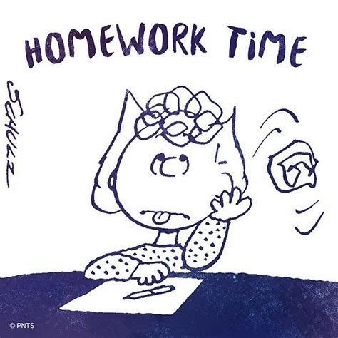 Sundays Are For Homework Snoopy Comics Snoopy Funny Snoopy