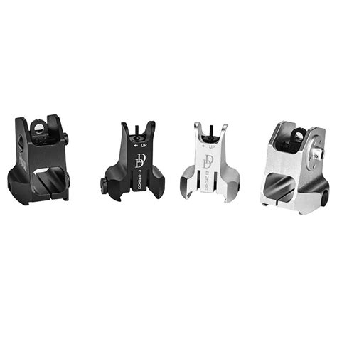 อะไหล่สายตาโลหะ Dd Dd Ar Machine Sight M4 ด้านหน้า และด้านหลัง ดัดแปลง