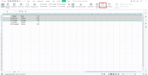 Paano I Lock Ang Isang Row Sa Excel Step By Step Wps Office Blog