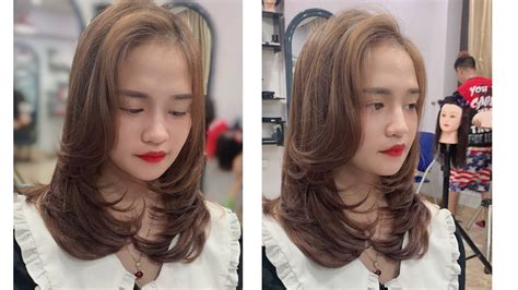 Hướng Dẫn Tóc Lỡ Layer Uốn Cụp Cho Phong Cách Trẻ Trung