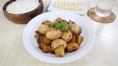 Adobong Itlog Egg Adobo Youtube