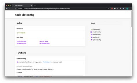 How To Customize A Typedoc Theme Carlos Roso Personal Blog