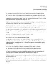 Physics Hw Ch 23 Docx Raegan Johnson 11 11 19 Physics Homework