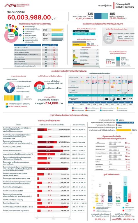 บทสรุปผู้บริหาร Mfii Executive Summary 2021 By Mae Fah Luang