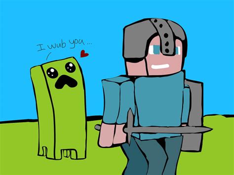 Creeper Just Wants A Hug By Pythonis On Deviantart