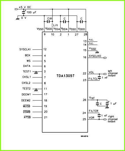 Tda1305 Справочник по микросхемам