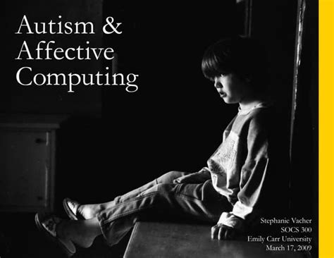 Autism And Affective Computing Pdf Brain And Nervous System Disorders Diseases And Conditions