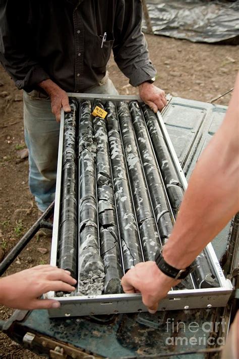 Mining Core Samples 14 By Science Photo Library