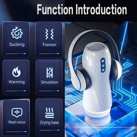 Phantom Pleasure 5 Suction 10 Vibration 3 Language Voice Masturbator With Heated Base PAPLISS