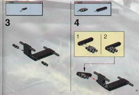 Lego Instructions For Set 8520 Millennium Slizer Technic Slizer