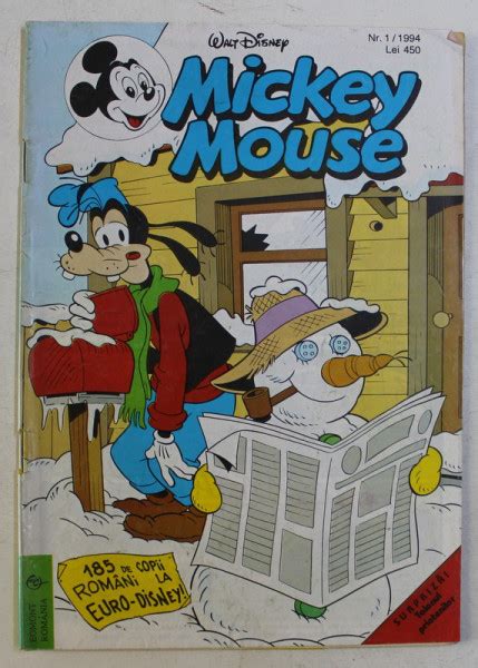 WALT DISNEY MICKEY MOUSE NUMARUL 1 1994