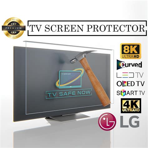 TV Screen Protector For LG Tvs Special Dimensions For All Models Damage Protection And
