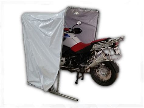 Garagem Flex Retrátil Cobertura Capa Para Moto Tamanho G R em Mercado Livre