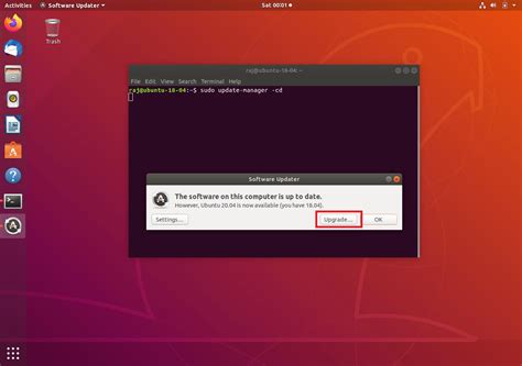 How To Upgrade To Ubuntu 20 04 From Ubuntu 18 04 Ubuntu 19 10