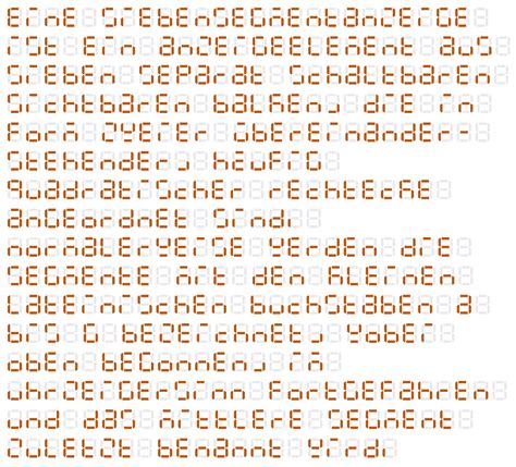 Alphabet 7 Segment Display You Can Easily Get The Letters Sherpa