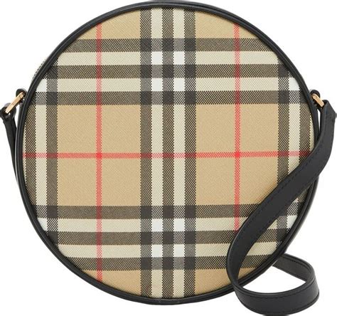 Burberry Louise Vintage Check Round Bag Shopstyle