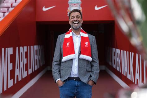 Photos Jürgen Klopps Anfield Visit Ahead Of Liverpool Farewell