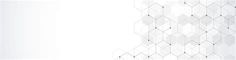 배너 디자인 템플릿 또는 웹 사이트 헤더입니다 기하학적 모양과 육각형 패턴의 추상적 배경 육각형에 대한 스톡 벡터 아트 및 기타