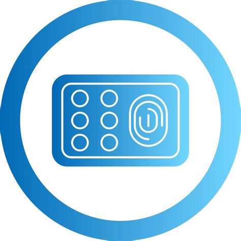Password Gradient Circle Icon 47498808 Vector Art At Vecteezy