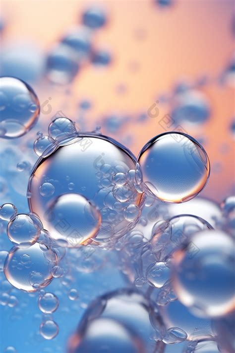 美容水分子微观电商高清图片下载 包图网