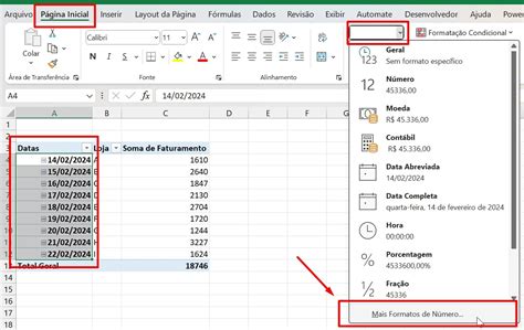 Como Alterar Formato De Data Na Tabela Dinâmica Ninja Do Excel