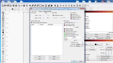 When Framing The Laser Head Crashes Into Side Wall LightBurn Hardware Compatibility