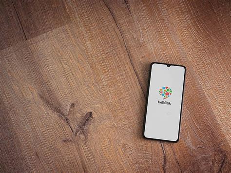 Launch Screen Of Hellotalk Language Learning App Featuring Logo Photo