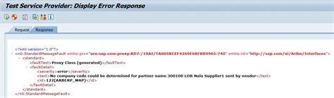 Testing Ariba Network Integration Cxml With Sap Er Sap Community