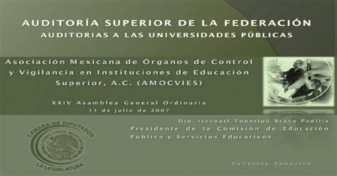 Origen De La Auditoría Superior De La Federación 2 Ppt Powerpoint
