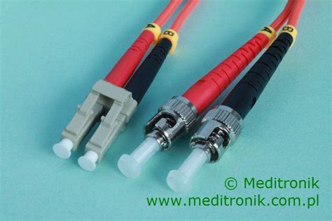Patchcord światłowodowy Lc St Om2 50125µm Mm Duplex Dł10m