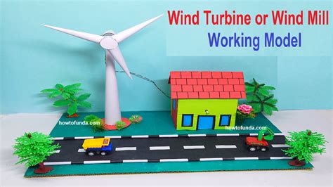 Wind Turbine Or Wind Mill Working Model Science Project Innovative