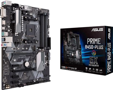 Asus Prime B450-Plus Mainboard Sockel (PC) AMD® AM4 Formfaktor (Details ...