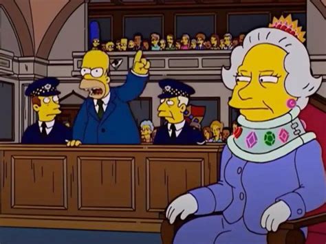 ¿los Simpson Predijeron La Muerte De La Reina Isabel Ii