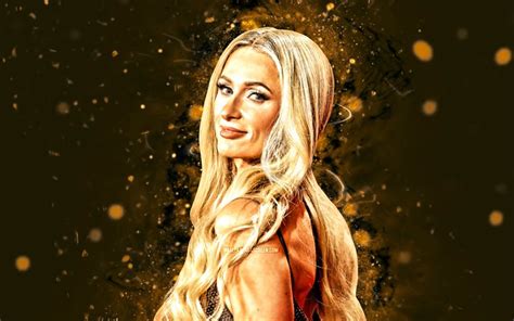 다운로드 파리 힐튼 4k 노란색 네온 조명 미국 여배우 영화 배우 할리우드 아름다움 미국 유명인 인기있는 여배우 파리 힐튼 4k 바탕 화면 무료 데스크톱 용