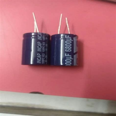 Incap 6800uf 25v Capacitor For Inverter At ₹ 25piece In Ongole Id 22550920933