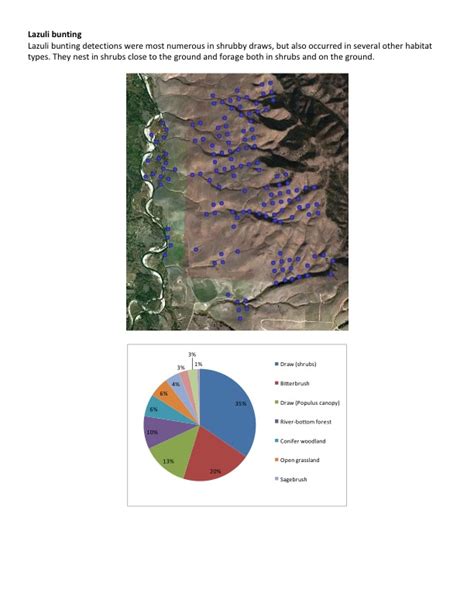 2010 Point Count Summary And Analysis Mpg Ranch