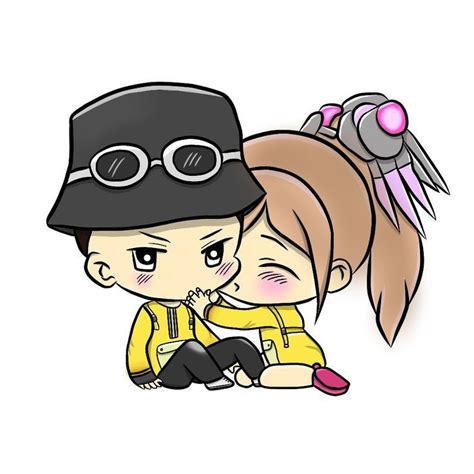 Wallpaper For Free Fire Love Chibi Gambar Karakter Gadis Animasi