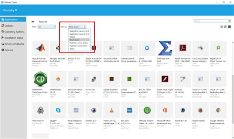 How To Use The Software Center Windows Research IT