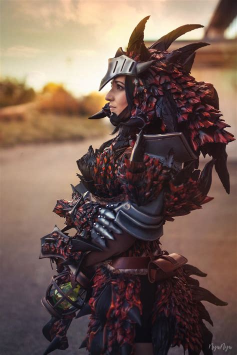 Rathalos Armor Monster Hunter World By Ellothin On Deviantart