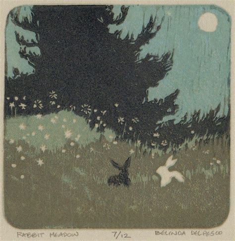 Reduction Linocut Printed In Four Colors Without A Press Belinda Del Pesco