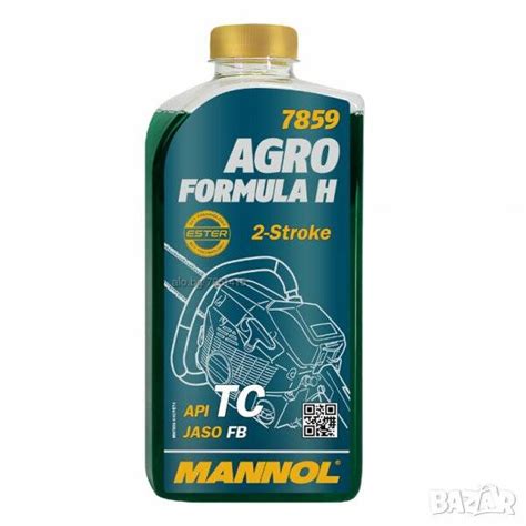 Двутактово масло Mannol Agro Husqvarna 1л Масла греси Резервни